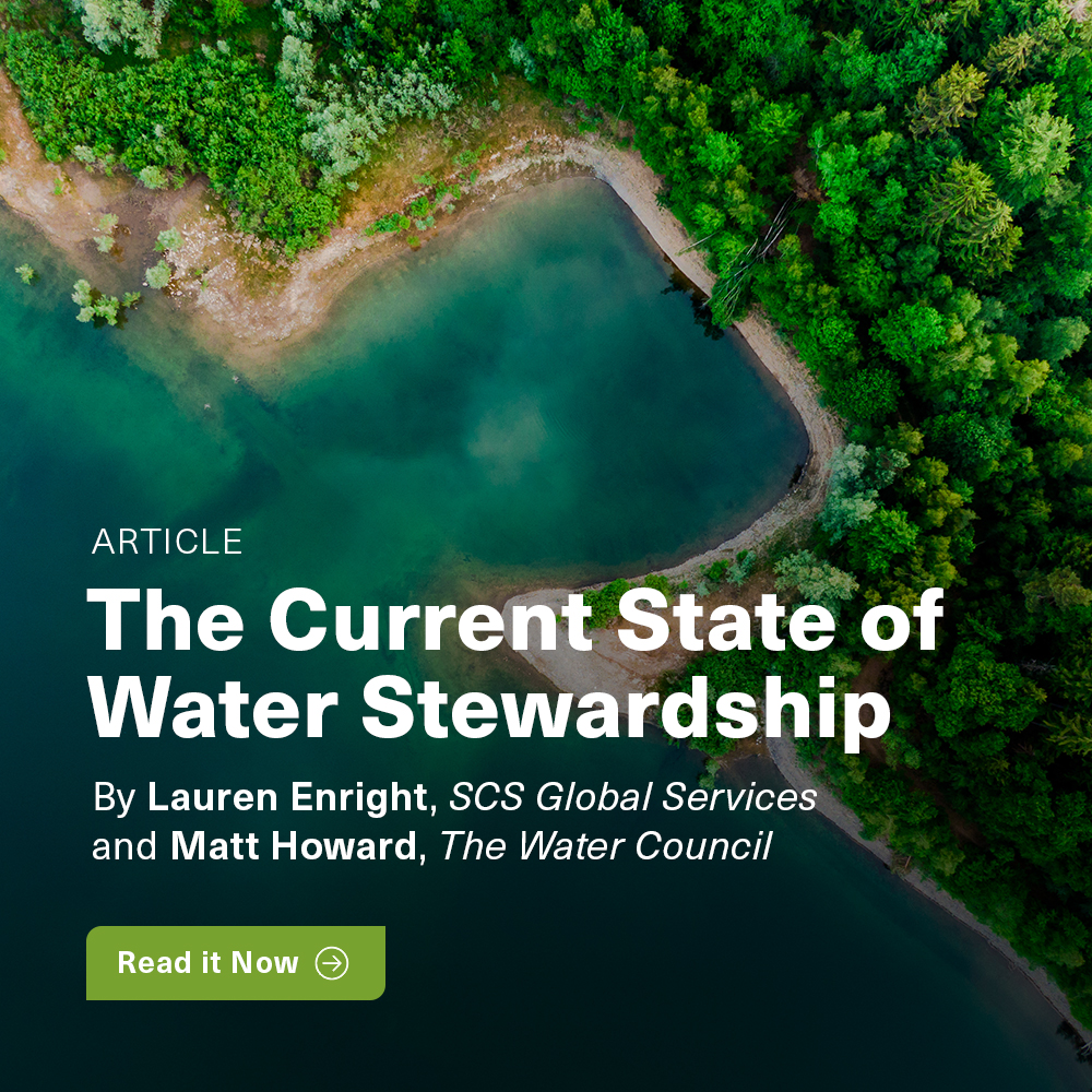 The Current State of Water Stewardship – The Water Council